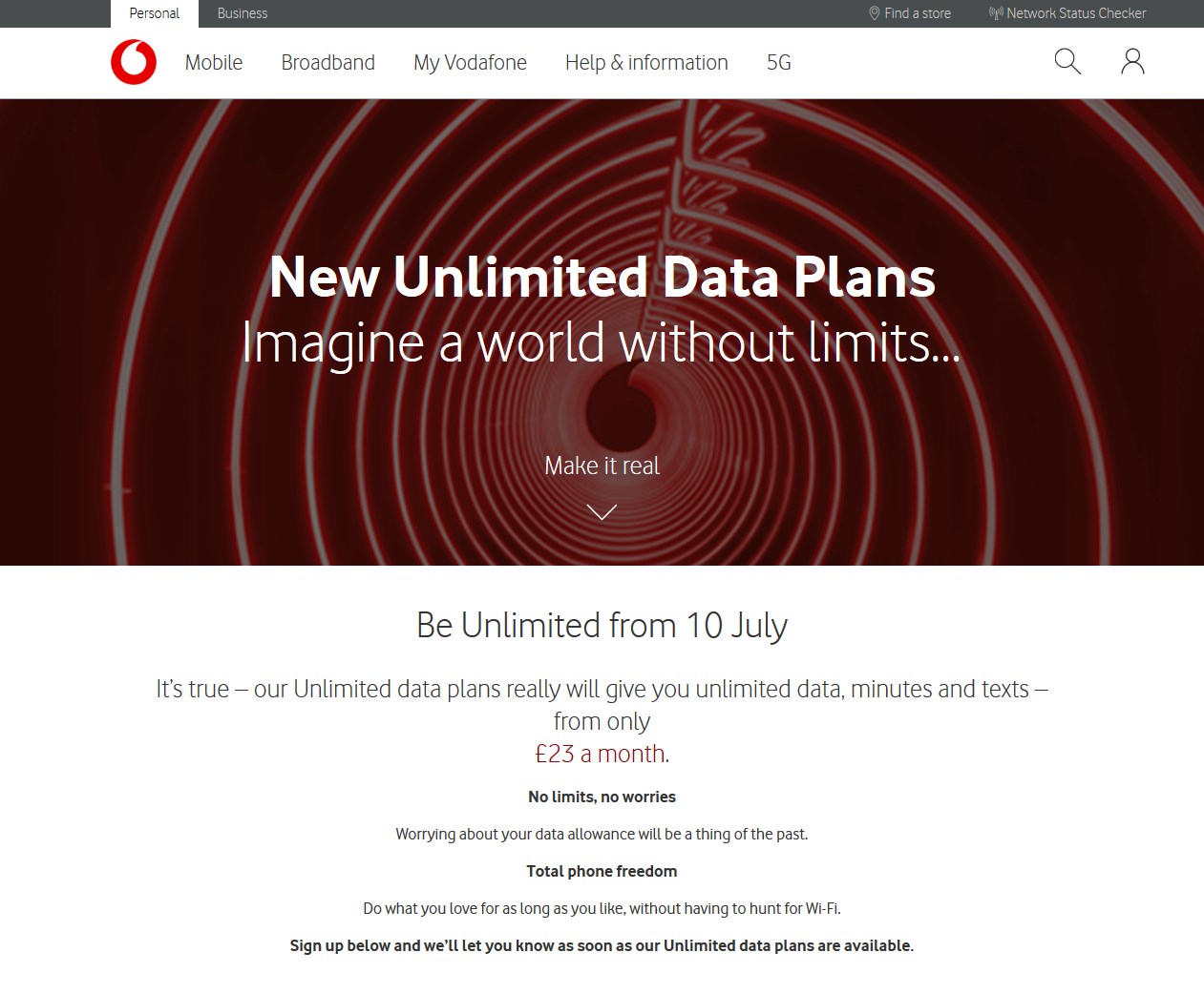 Vodafone Red vs Unlimited vs Basics: Vodafone Price Plans Compared