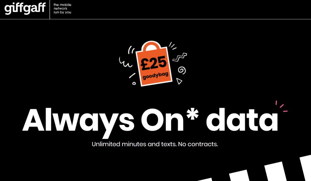 Giffgaff Goodybags & Pay As You Go Review: Bundles With O2 Coverage