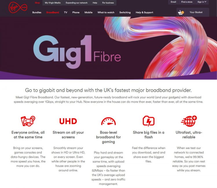 Virgin Media Broadband Review: M500 and Gig1 Plans With Virgin Hub