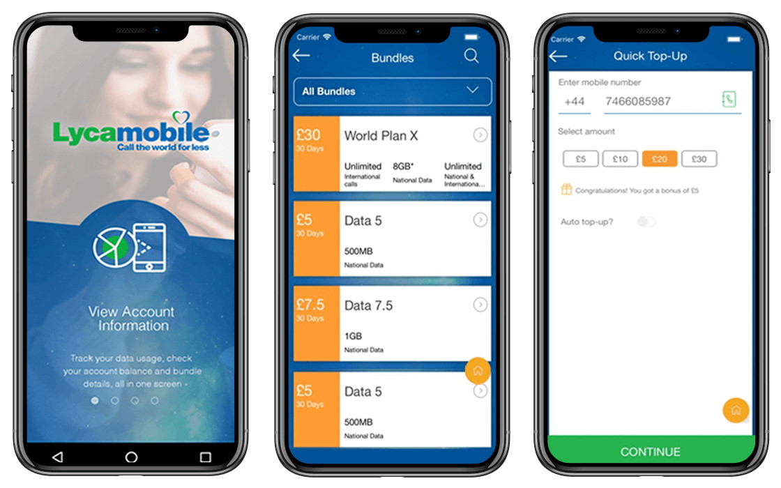 Lycamobile Bundles: PAYG Bundle Codes & Plans With International Calls