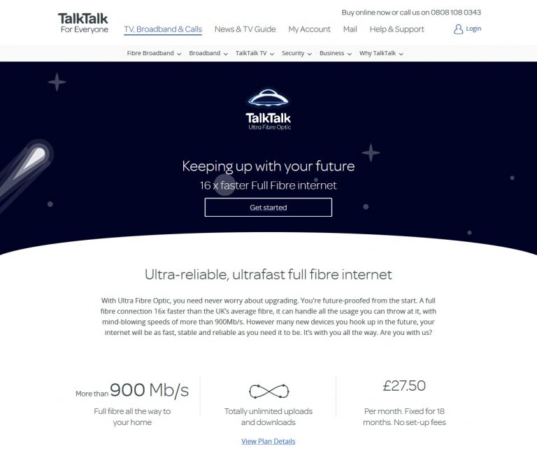 TalkTalk Fibre 150 & 500: Full Fibre Broadband From £32/Month Reviewed