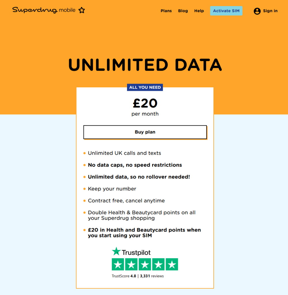 Unlimited Data on Pay As You Go: Unlimited Data SIMs With No Contact