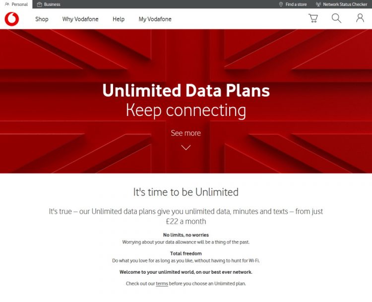 Unlimited Data Plans on UK Networks: Best Unlimited Data SIMs
