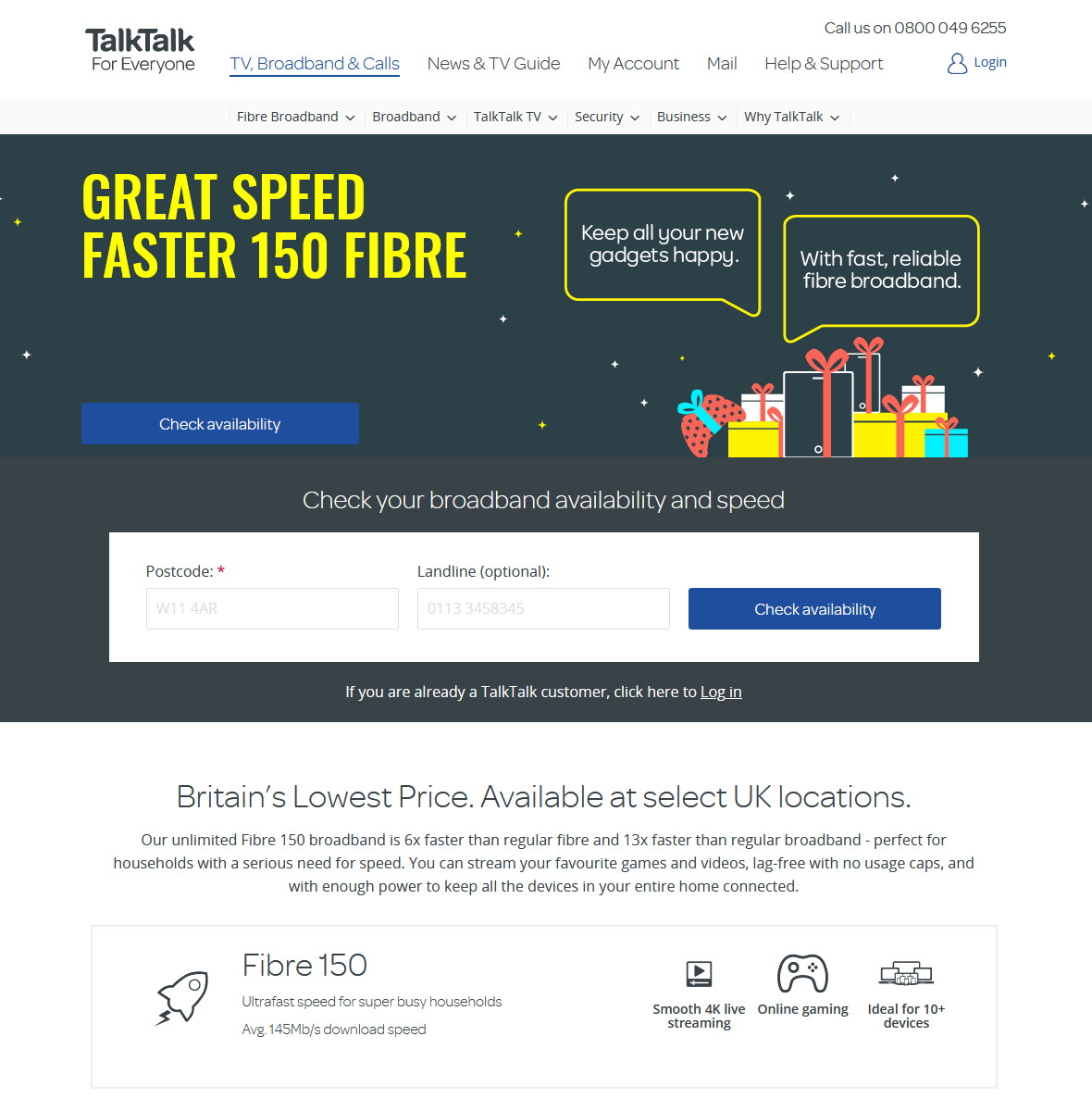 TalkTalk Fibre 150 & 500: Full Fibre Broadband From £32/Month Reviewed