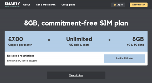 Smarty Mobile SIM Review: 12GB for £6 & 60GB Data for £8