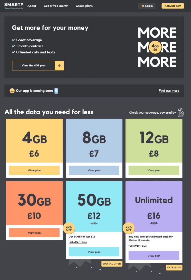 Smarty Mobile SIM Review: 4GB for £5, 12GB for £7 & Unlimited for £16