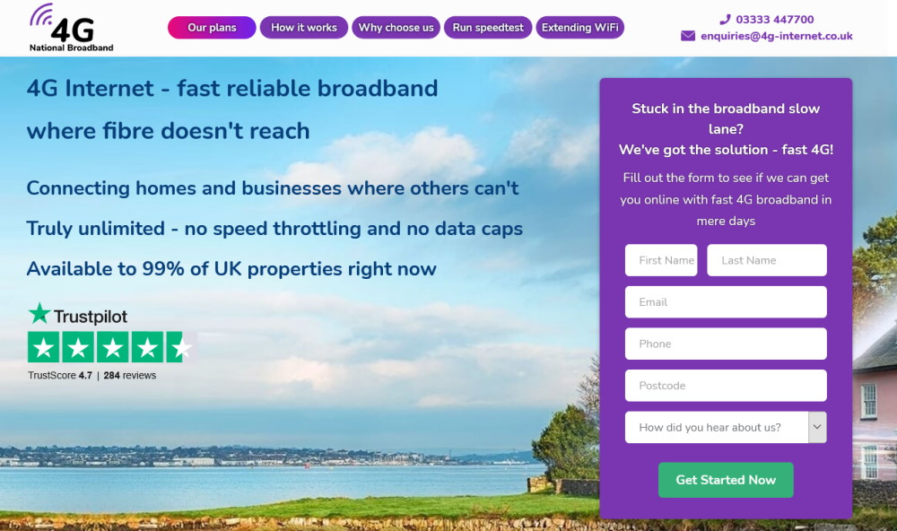 4G Internet Review: Unlimited 4G Broadband W/ Antenna For Rural Areas