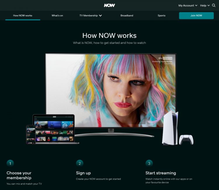 NOW TV Channels: Entertainment, Cinema & Sports Membership