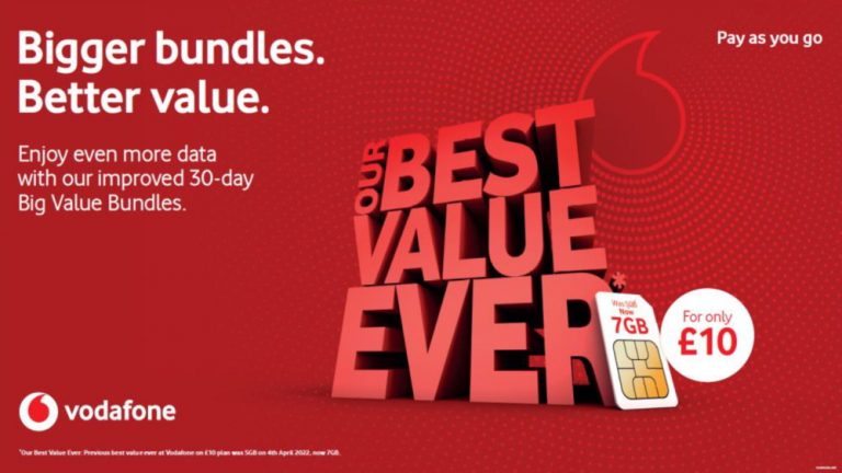 Vodafone Pay As You Go Plus: No Contract Plans With 5G & Auto-Renew