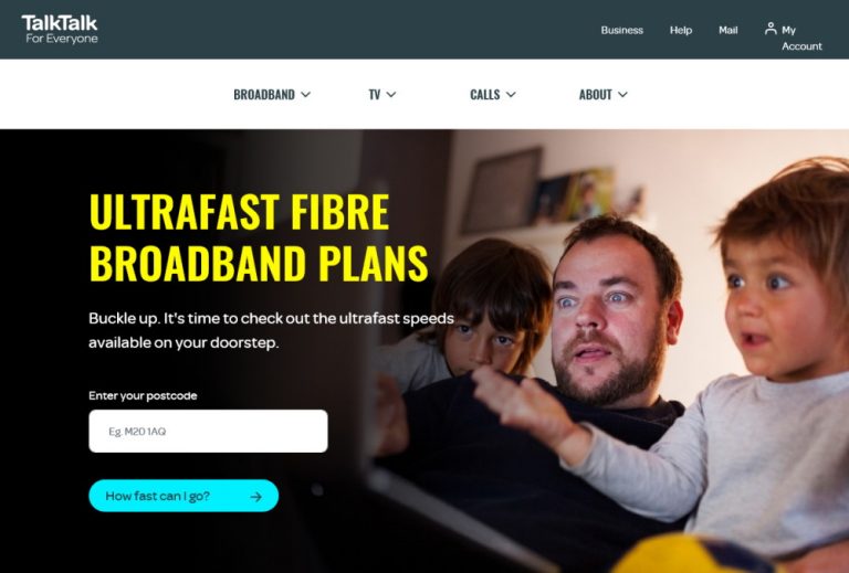 TalkTalk Fibre 35, Fibre 65 & Ultrafast Broadband Plans Compared