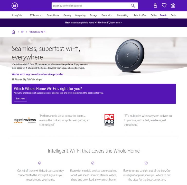 BT Whole Home Wi-Fi Review: With Wi-Fi 6 & Premium Wi-Fi Options