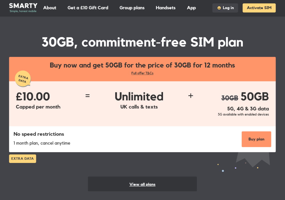 Smarty Mobile SIM Review: 4GB for £5, 12GB for £7 & Unlimited for £16