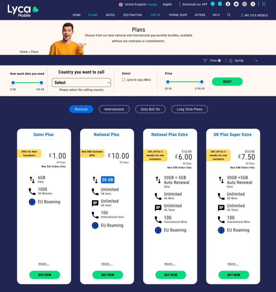 Lycamobile Bundles: PAYG Bundle Codes & Plans With International Calls