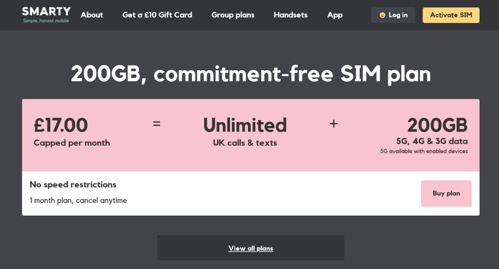 Smarty Mobile SIM Review: 4GB for £5, 12GB for £7 & Unlimited for £16