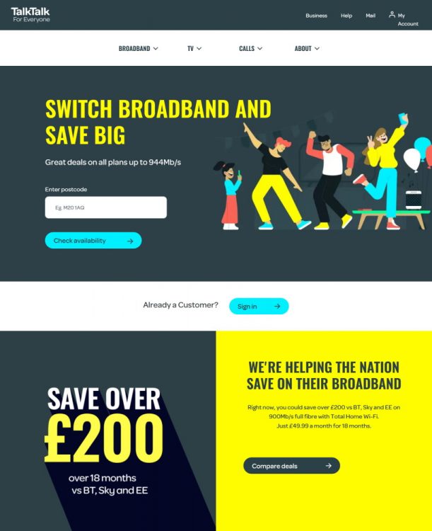 TalkTalk Full Fibre Broadband: Fibre 150, 500 & 900 Plans With eero 6