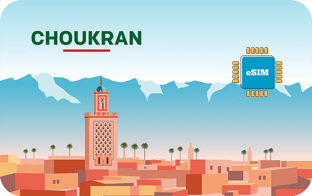 Choukran Morocco (Airalo eSIM): Use Your Phone In Morocco From US$6.50