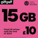 giffgaff SIM Only Plans: Flexible Goodybag Deals With O2 Coverage