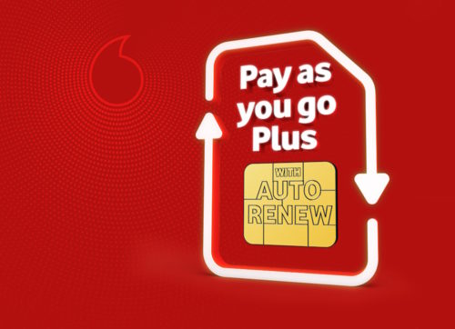 Vodafone Pay As You Go Plus: No Contract Plans With 5G & Auto-Renew