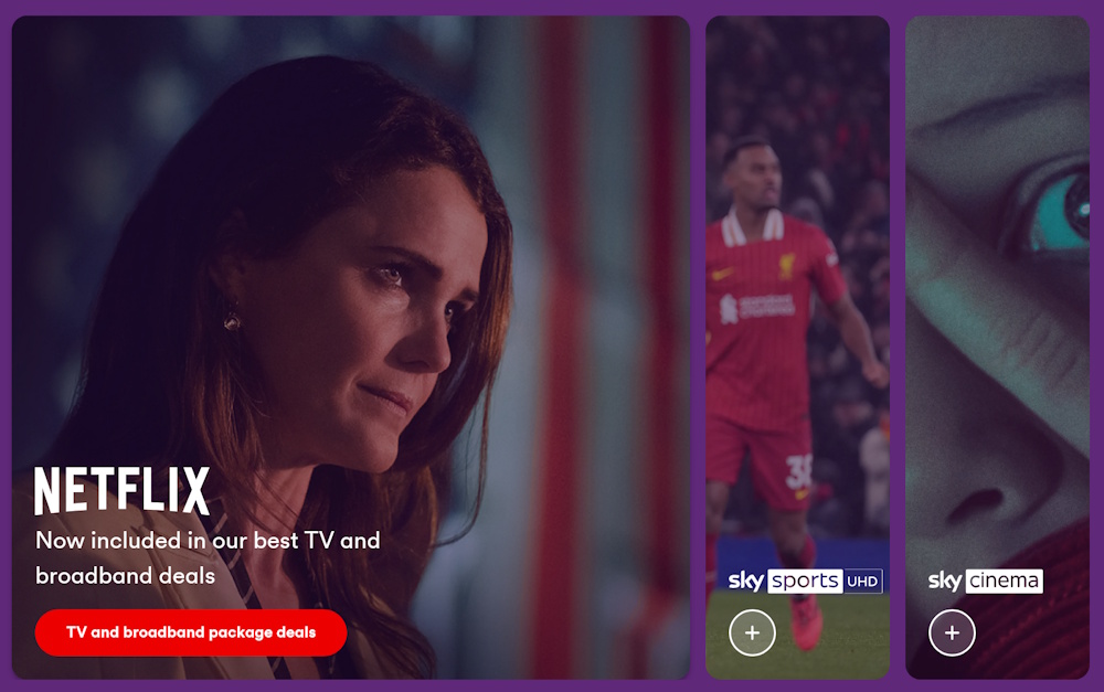 Virgin Media Deals with Netflix Deals: From £27.99 Per Month