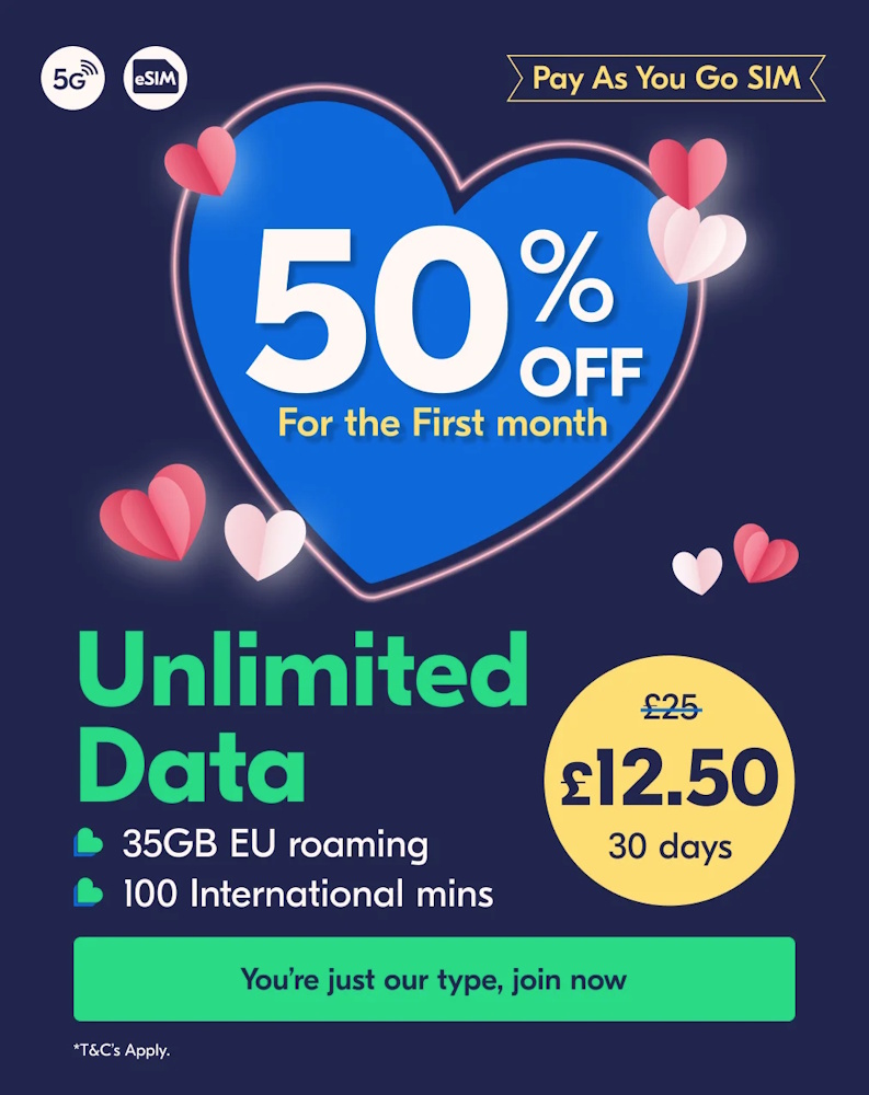 Lyca Mobile Unlimited Data: From £9pm With 6 Months Half Price